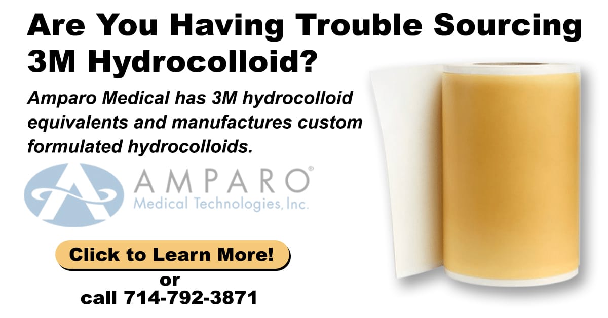 3M Medical Hydrocolloid Equivalents | Custom Formulated Hydrocolloid